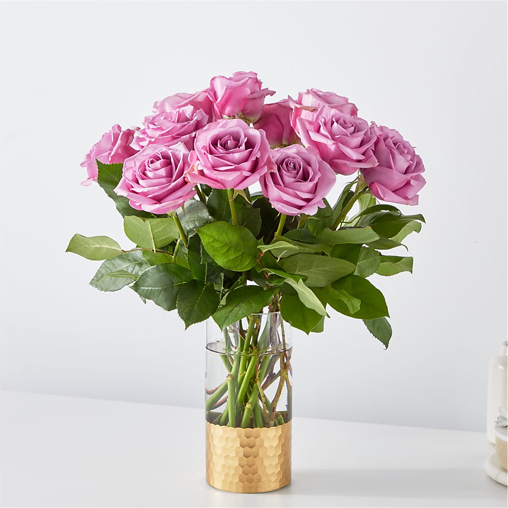 Secret Admirer Lavender Rose Bouquet – lavender flower arrangement ...